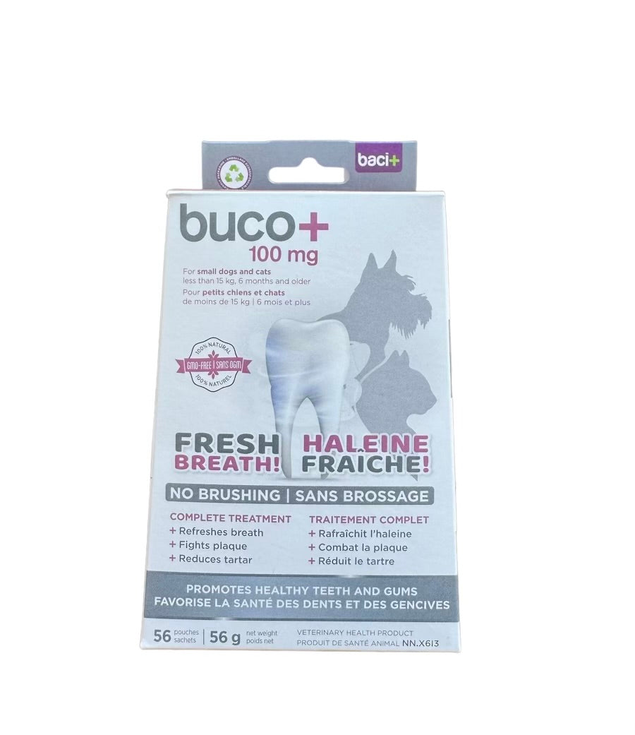 Buco + 100mg - Traitement Complet pour Haleine Fraîche et Dents Saines ...